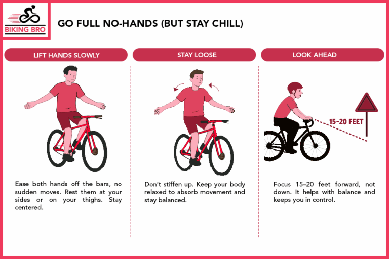 How to Ride a Bike With No Hands (The Safest Guide Ever)