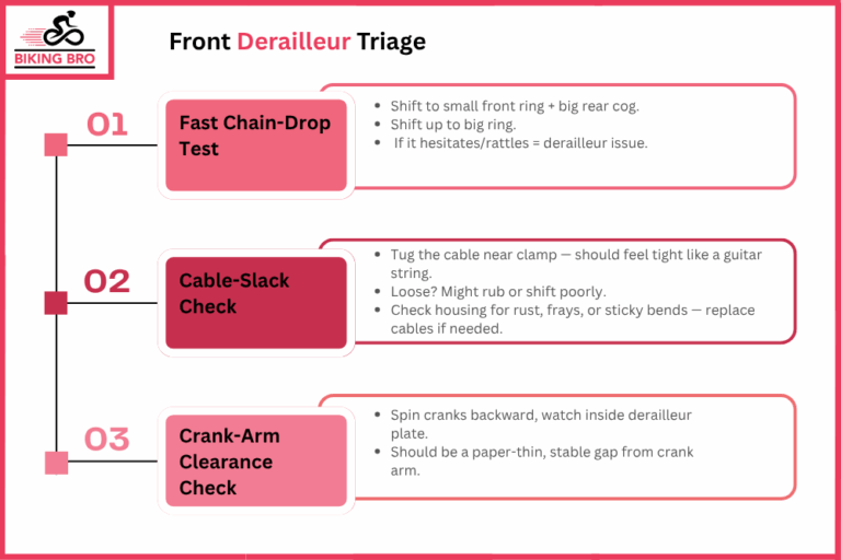 How to Adjust a Front Derailleur (+ Common Errors to Avoid)