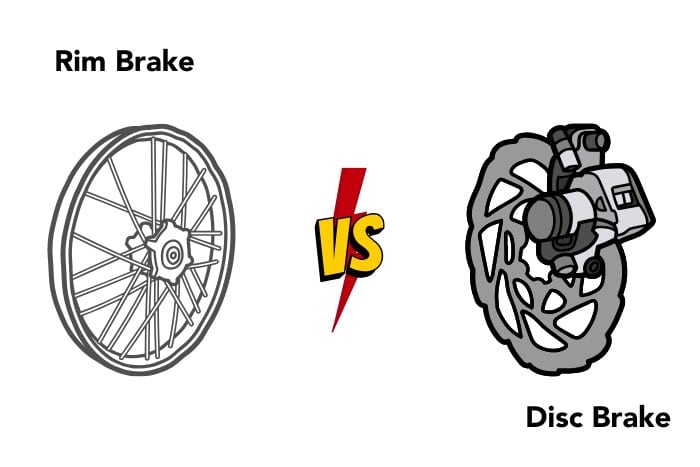 Disc Brakes vs Rim Brakes (All Differences + Better Choice?)
