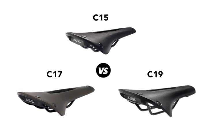 Brooks C15 vs C17 vs C19 (Comparing Top 3 Bike Saddles)